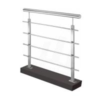 China Rod iron banister wrought iron fence vinyl railing for sale