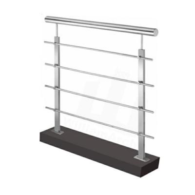China Rod iron banister wrought iron fence vinyl railing for sale