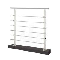 China Steel rod sizes staircase design wall railings for sale