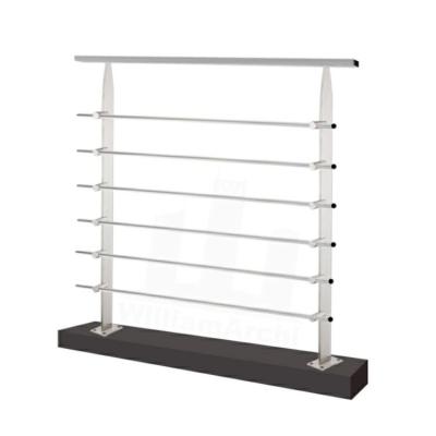 China Steel rod sizes staircase design wall railings for sale