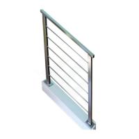 China WilliamArchi rod bar metal fence deck railing for sale