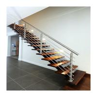 China French Guiana design stainless steel deck rod fencing metal stair rod railing indoor for sale