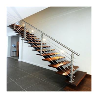 China French Guiana design stainless steel deck rod fencing metal stair rod railing indoor for sale