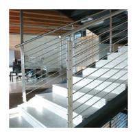 China St martin sell well metal rod fence price per foot flat bar stair rod railing for sale