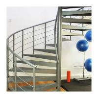 China Flooring Mounted Metal Rod Balustrade Picket Rod Fence Stair Rod Railing for sale