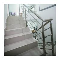 China Prefabricated Metal Rod Railing Fence Panels Inside House Stairs for sale