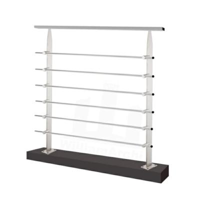 China Rail Mount Rod Stair Railing 10mm Home Modern Flooring Mounted for sale