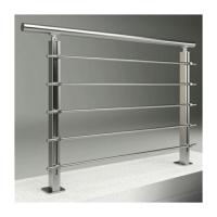 China Decorative Metal Rod Balustrade Stainless Steel Rod Railing Bright Color for sale