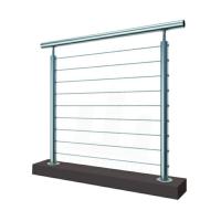 China Steel balustrade stainless steel cable wire balustrade kit railing for sale