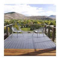 China Roof guardrail for sale aircraft cable deck railing 4 ft welded wire fence for sale