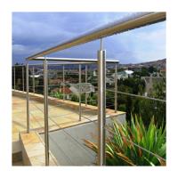 China Roof guardrail for sale aircraft cable deck railing 4 ft welded wire fence for sale