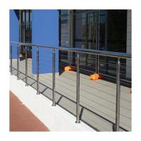 China Stainless steel rope balustrade wire cables balustrade systems for decks for sale