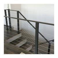 China Patio deck railings porch railing wire cost to install woven wire fence for sale