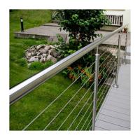 China Vinyl porch railings cable wire fence kit 5 ft woven wire fence for sale