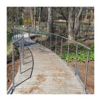 China Vinyl porch railings cable wire fence kit 5 ft woven wire fence for sale