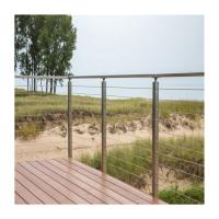 China Cable rail system for decks stainless cable and railing woven wire fence cost for sale