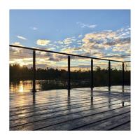 China Dominica vertical wire balustrade kits cat wire fencing for sale