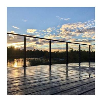 China Dominica vertical wire balustrade kits cat wire fencing for sale