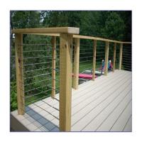 China Dominica vertical wire balustrade kits cat wire fencing for sale