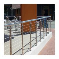 China Kenya stainless steel wire rope balustrade barbed wire fencing installation for sale
