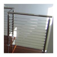 China Kenya stainless steel wire rope balustrade barbed wire fencing installation for sale