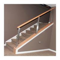 China New York wire balustrade for decking hardwire fence for sale