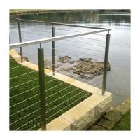 China New York wire balustrade for decking hardwire fence for sale