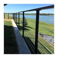 China Finland wire rope balustrade systems bekaert electric fence wire for sale