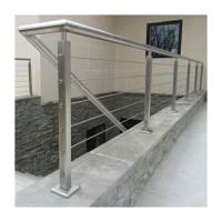 China Iron patio fence stainless steel wire for railings border wire fencing for sale