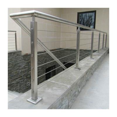 China Iron patio fence stainless steel wire for railings border wire fencing for sale