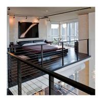 China Fencing around a patio stair wire railing design stainless steel electric fence wire for sale