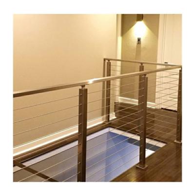 China Black patio fence wire fence for deck railing live wire electric fencing for sale