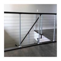 China Retractable patio fence front porch with wire railing wire security fencing for sale