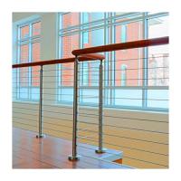 China Patio pet fence wire stair railing diy big barbed wire fence for sale