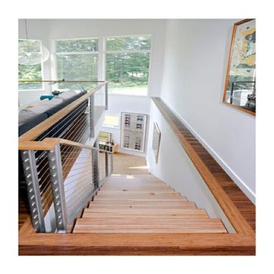 China Gate for patio deck wire banister railing cross wire fence for sale
