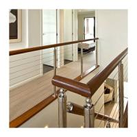 China Patio door safety railing black hog wire deck railing glamos wire folding fence for sale