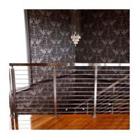 China Wrought iron patio gates goat wire railing wire grid fence for sale