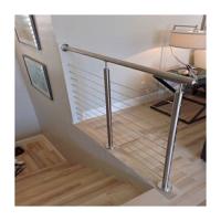China Metal patio fence wire railing parts wire fence around tree for sale
