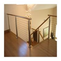 China Metal patio fence wire railing parts wire fence around tree for sale