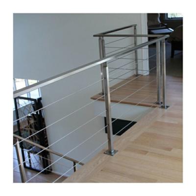 China Outdoor patio fence wire rope railing hardware types of barbed wire fencing for sale