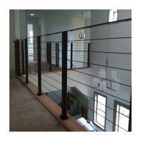 China Outdoor patio fence wire rope railing hardware types of barbed wire fencing for sale
