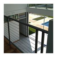 China Metal patio railing wire railing indoor vinyl coated wire fencing for sale