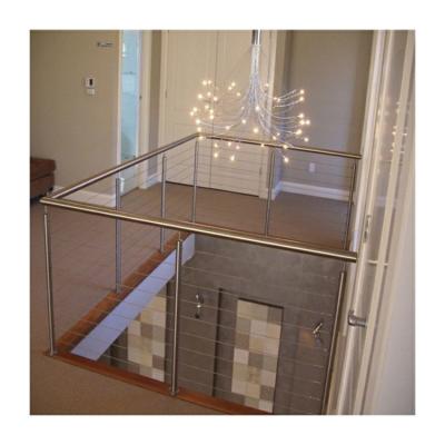 China Patio fence steel wire deck railing wire fence privacy slats for sale
