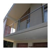 China Fence balcony horizontal wire deck railing 1x1 wire fence for sale