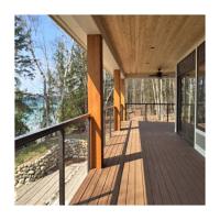 China Glass balcony railing cost stainless steel wire railing designs cage fencing wire for sale