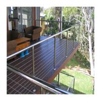 China Fencing for balcony inexpensive cable railing systems horizontal wire fence for sale