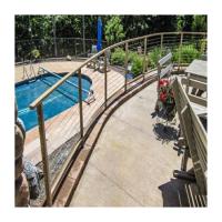 China Balcony privacy fence vertical cable fence 12 gauge electric fence wire for sale