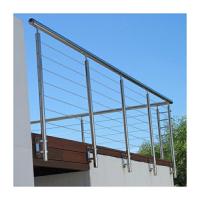 China Balcony handrail raileasy cable temporary wire fencing for sale