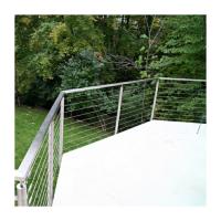China Balcony balustrade diy cable railing indoor wire fencing supplies near me for sale