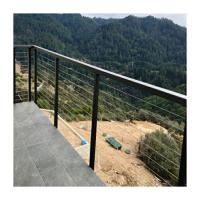 China Balcony balustrade diy cable railing indoor wire fencing supplies near me for sale